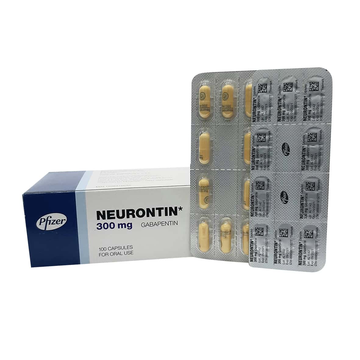 Buy Neurontin (Gabapentin) 300mg Capsules Online – Nerve Pain & Seizure ...